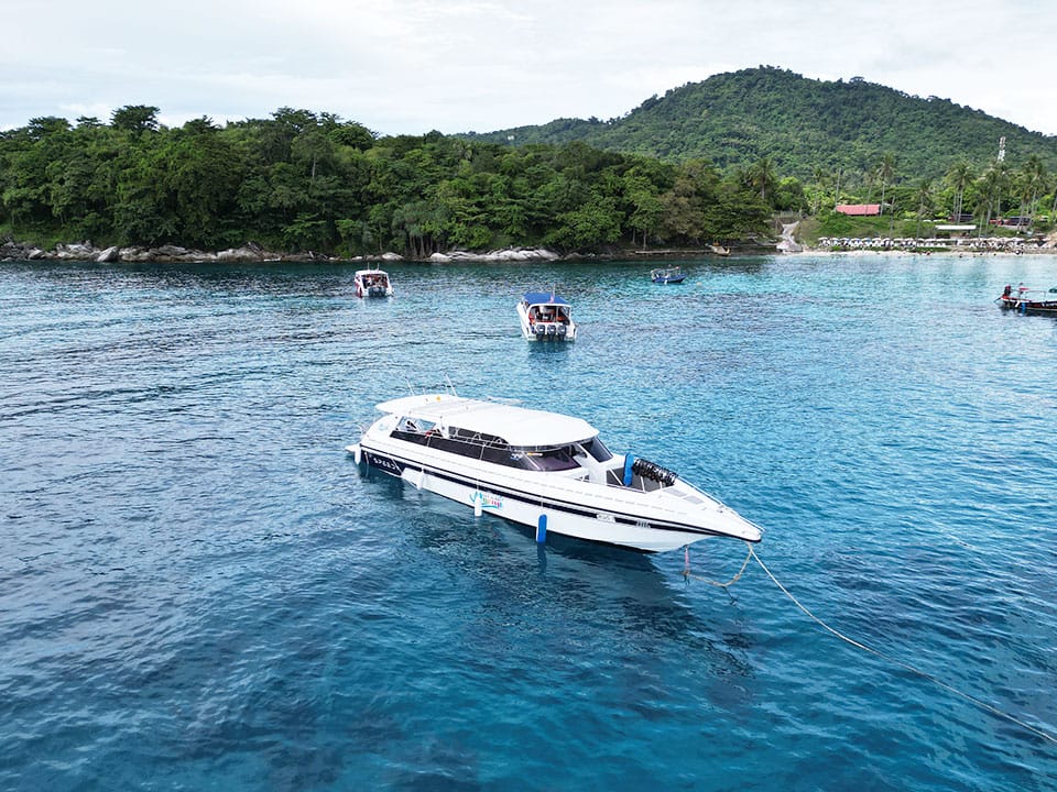 เกาะราชา - บานาน่าบีช (เกาะเฮ) เต็มวัน เรือสปีดโบ๊ท Speedboat - ภูเก็ต ...